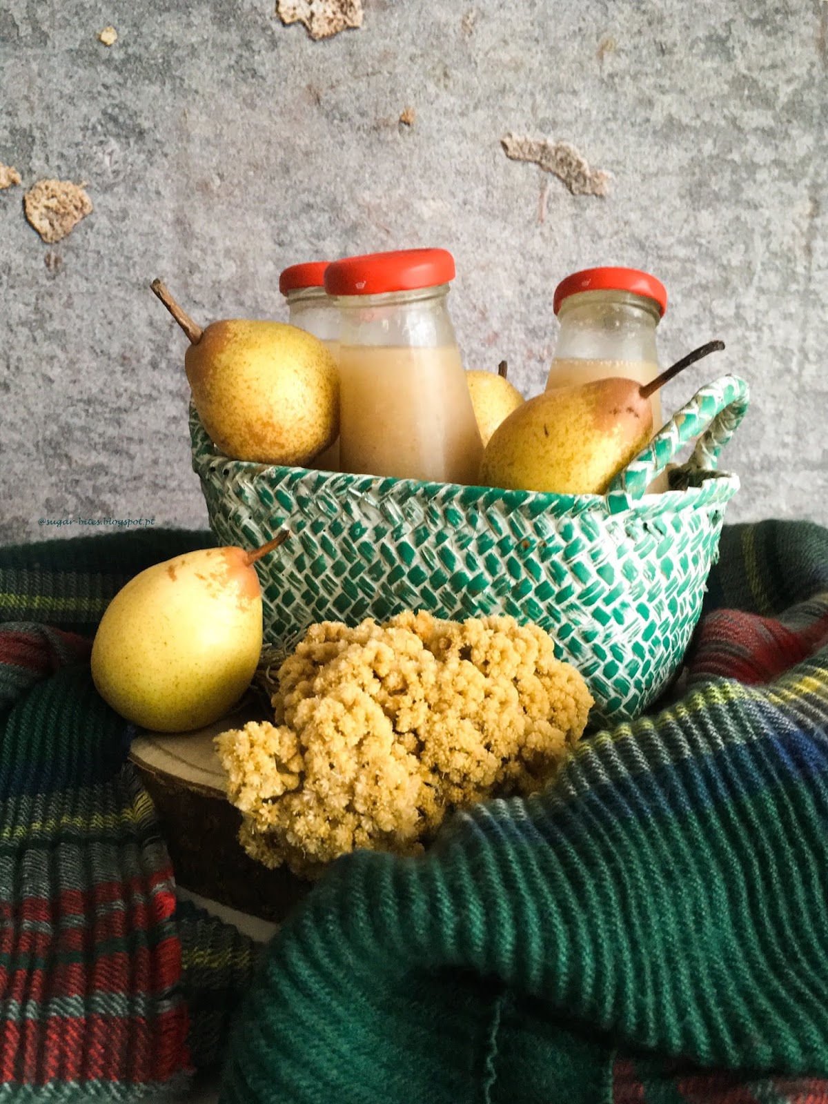 Sugar Bites: Néctar de pera