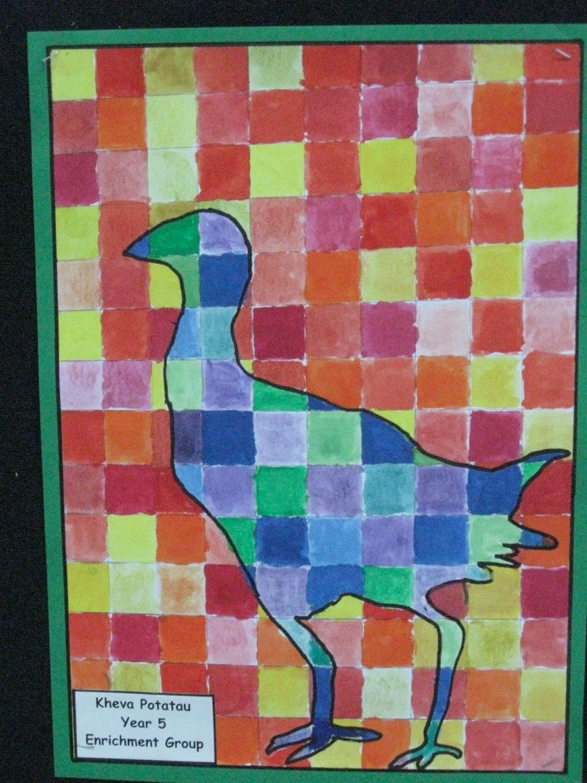 Art with Keryn: Warm and cool grids