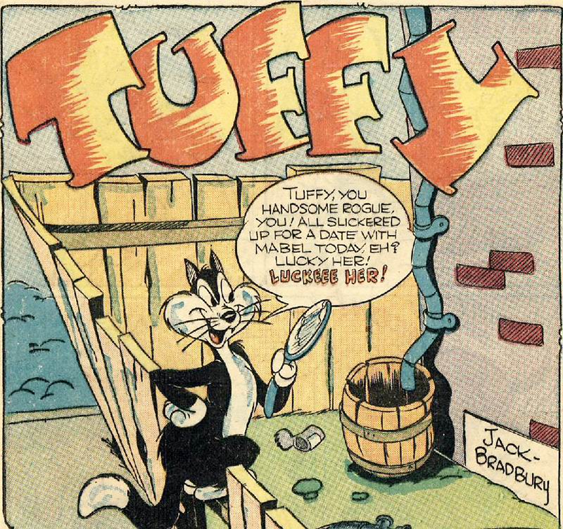 The 1940s Funny Animalphabet: 1940s Funny Animalphabet - T