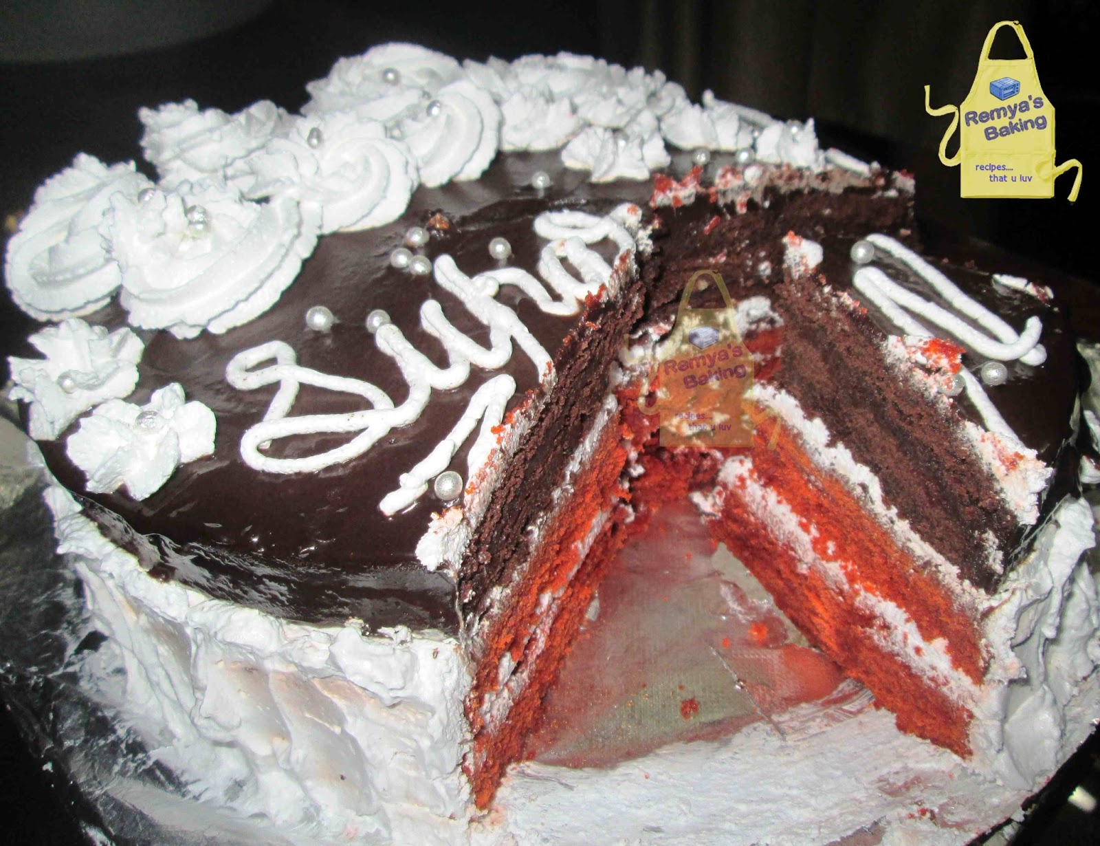 Remya's Baking : A Multiflavored Cake