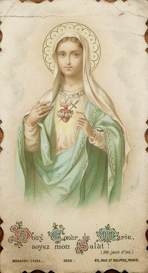 Tous les saints du paradis: Saint coeur de Marie