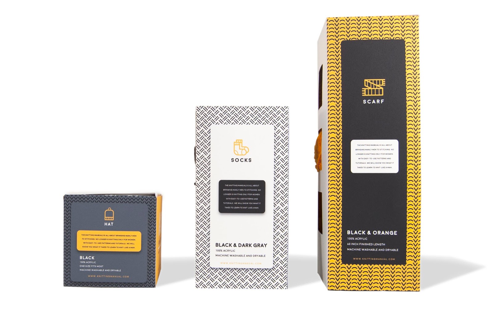 The Knitting Man[ual] (Student Project) – Packaging Of The World