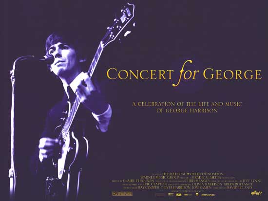 PAUL ON THE RUN: GEORGE HARRISON MEMORIAL CONCERT COMING TO THEATERS
