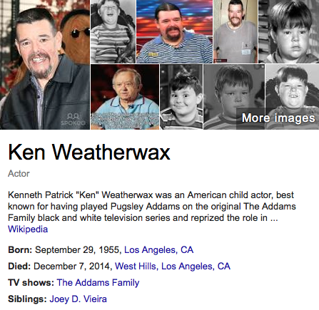 free to find truth: 33 47 59 | The Death of Ken Weatherwax, or "Pugsley ...