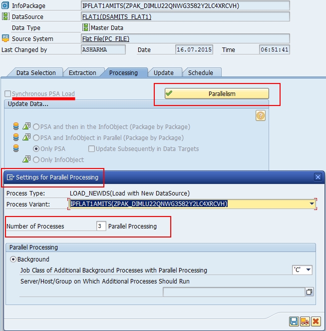 Configure Parallel Processing of Infopackage ~ SAP BW Lessons