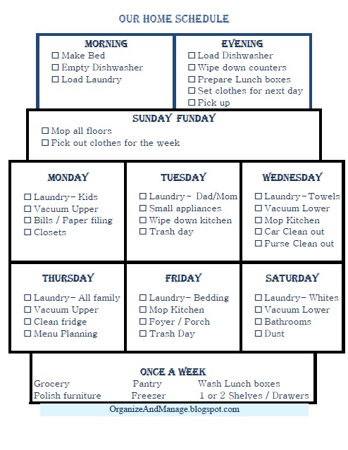 Organize & Manage: Free Printables