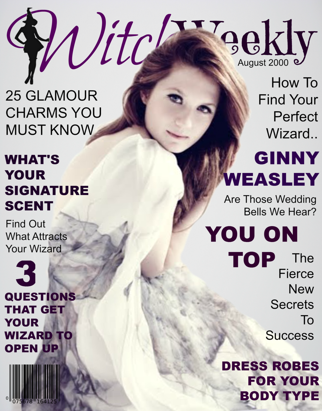Fan-made Harry Potter ‘Witch Weekly’ magazine cover - TheHive.Asia