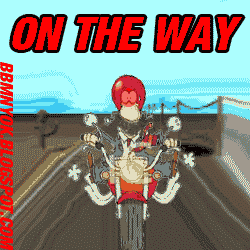 Animated BBM Display Pictures: On The Way