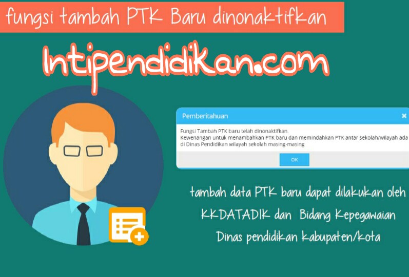 Prosedur Tambah PTK baru (Honorer) - Bimbel Sekolah