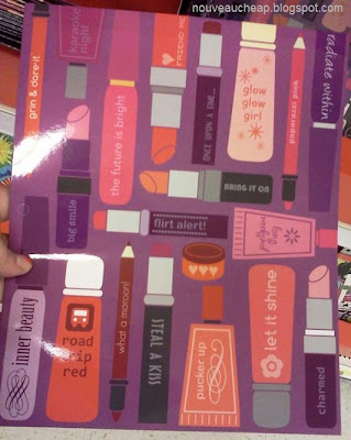 Adorable beauty-themed notebooks at Target | Nouveau Cheap