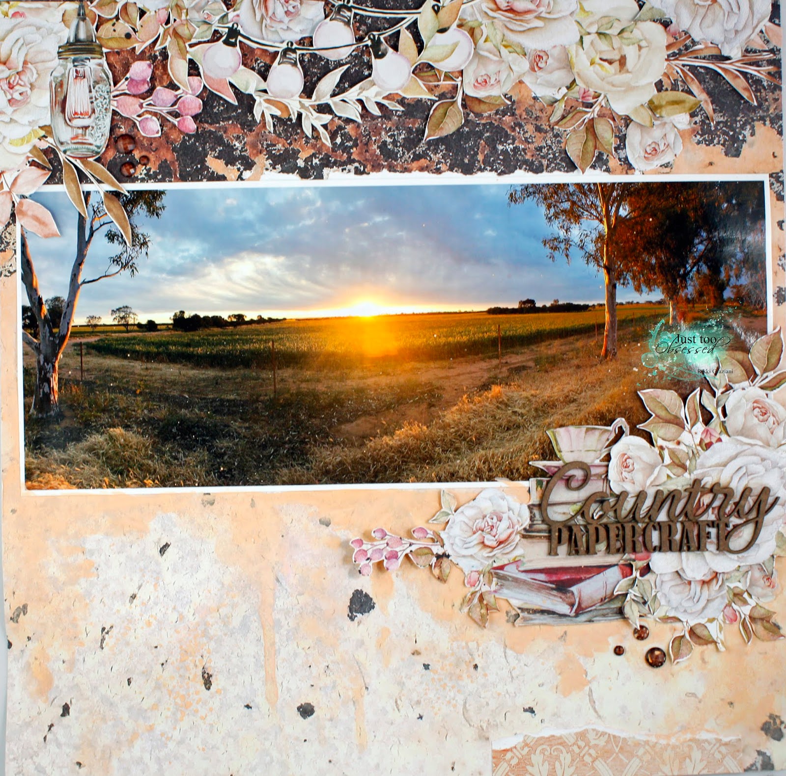 Just too Obsessed: Country Paper Craft