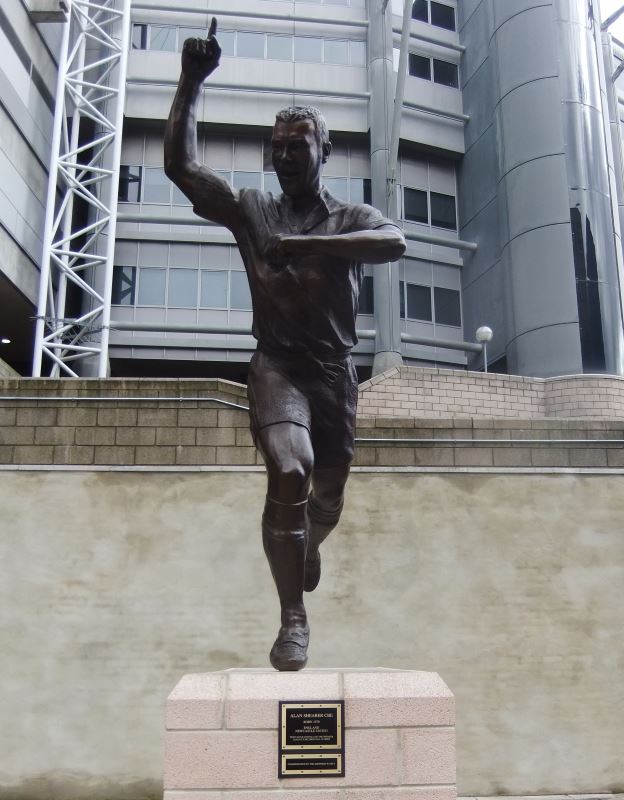 Photographs Of Newcastle: Alan Shearer Statue