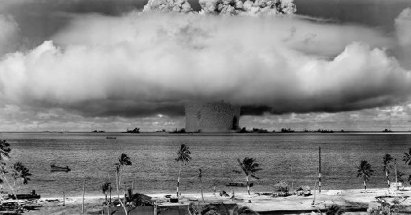 Funny Freast: Destructive Beauty of Nuclear Mushrooms