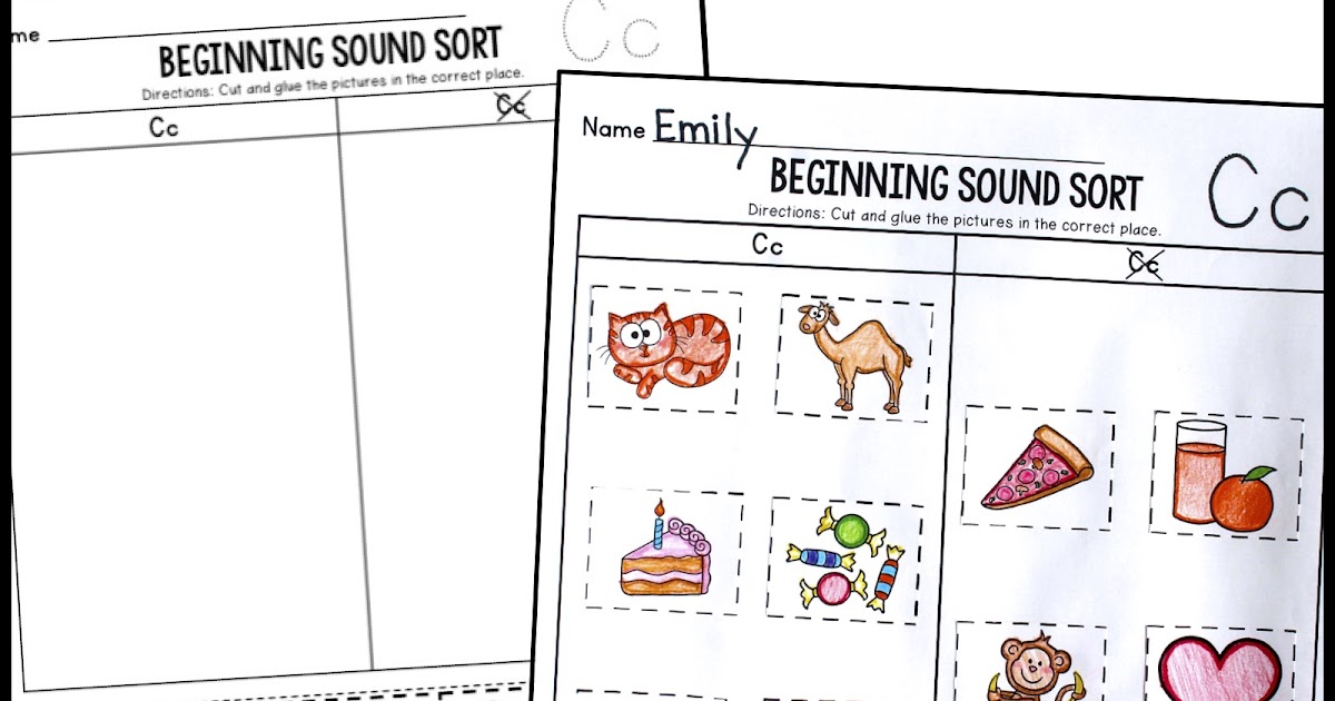 Emily Jane Creates: BEGINNING SOUND SORT