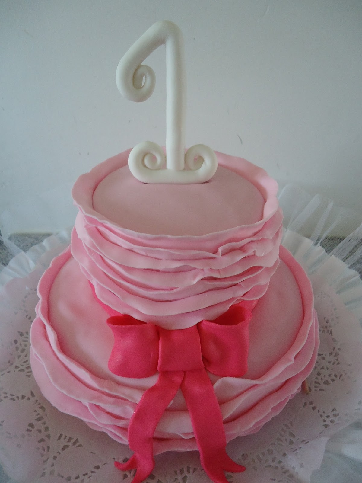 Torta nena 1 año - Imagui