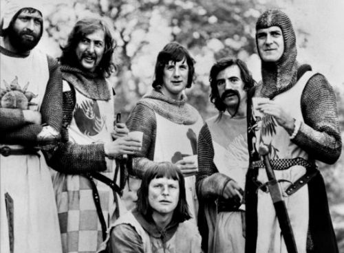Behind the Scenes' Photos From the Making of Monty Python’s Holy Grail ...