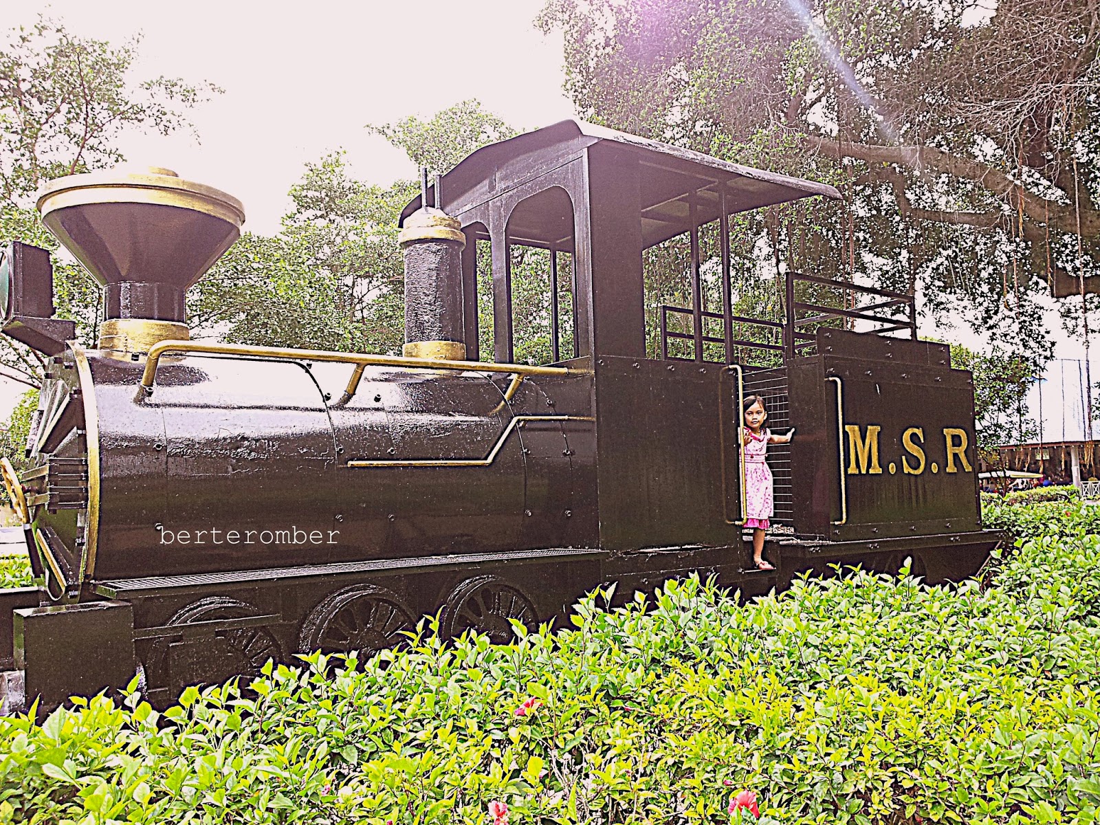 BERTEROMBER: Keretapi Kerajaan Muar