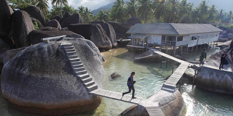 out for vacations: Natuna Island