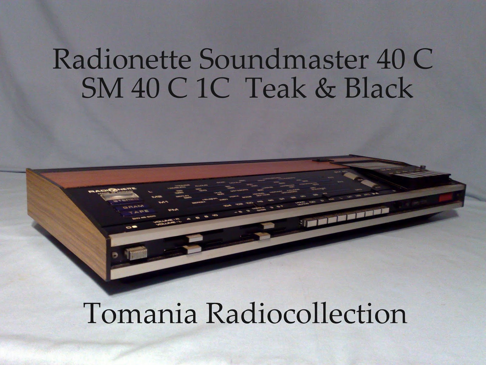 TOM's TECH TOYS: SOUNDMASTER