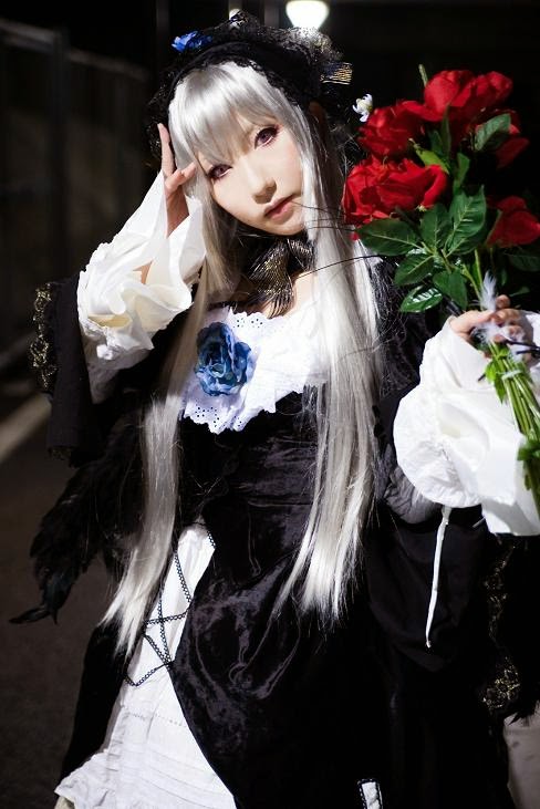Cosplay Photos in Zip: Rozen Maiden Suigintou Cosplay by Saku