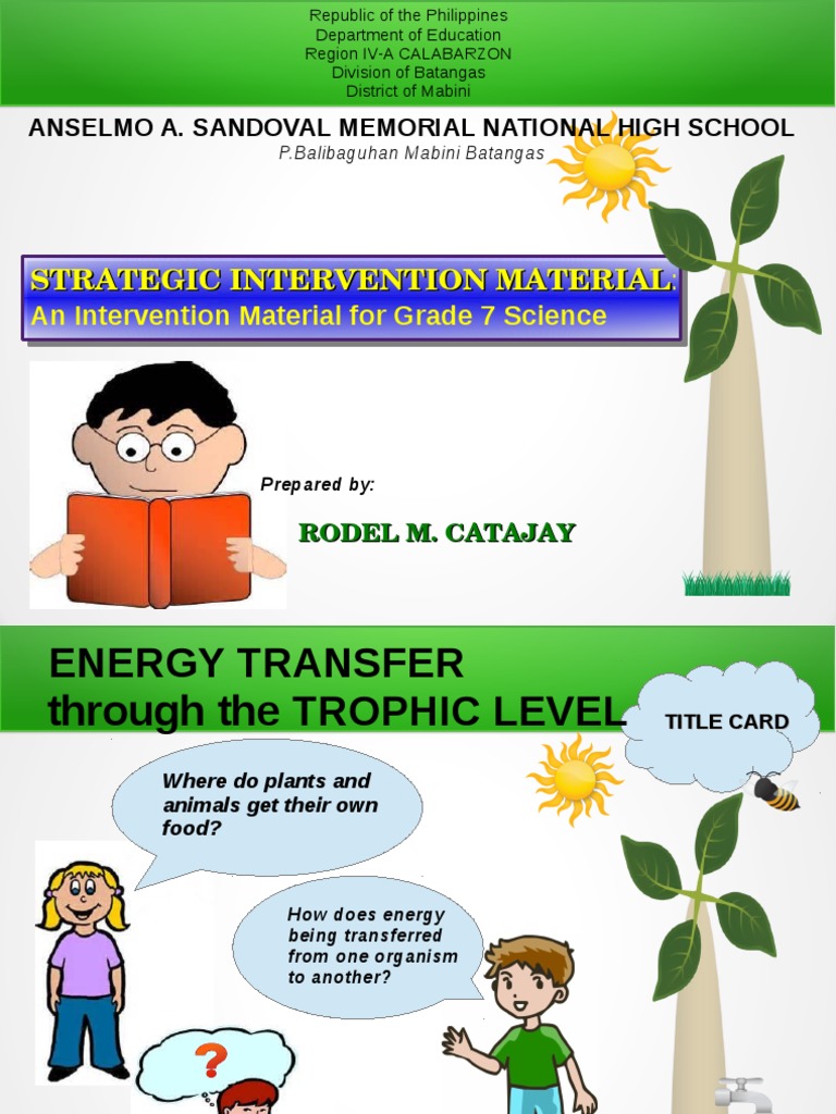 strategic intervention material - philippin news collections