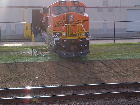 The Big Little Railroad Shop: Brand new BNSF locomotive escapes from ...
