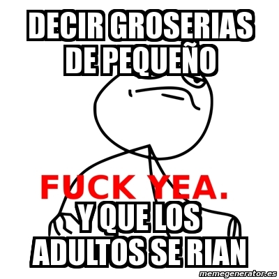 ¿Por que soy vulgar?....: aprender a no decir groserias desde pequeño