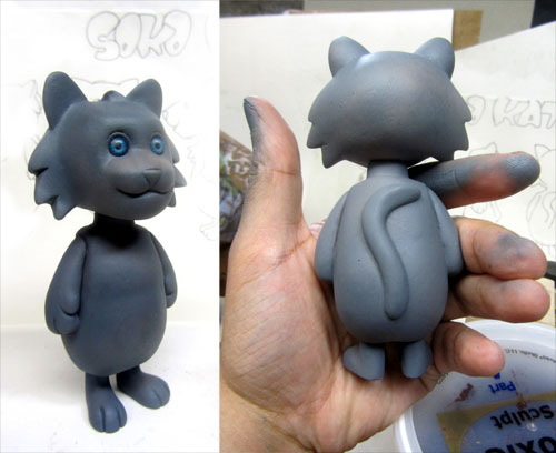 New Soko Cat sculpture by NEMO to debut at #NYCC2015