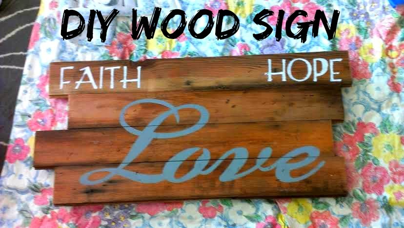 All in a Day's Work...: DIY wood signs