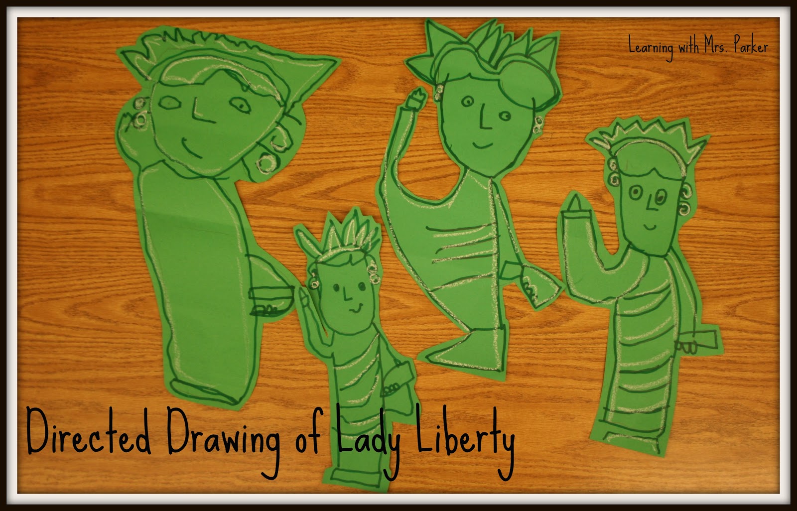 Statue Of Liberty Directed Drawing