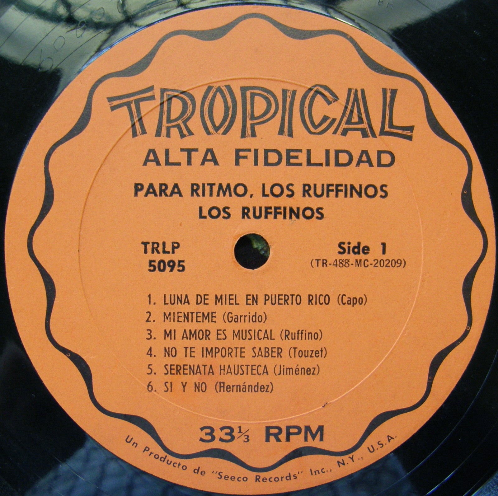 DISCO VIEJOS DEL TATY: LOS RUFFINOS - Para ritmo