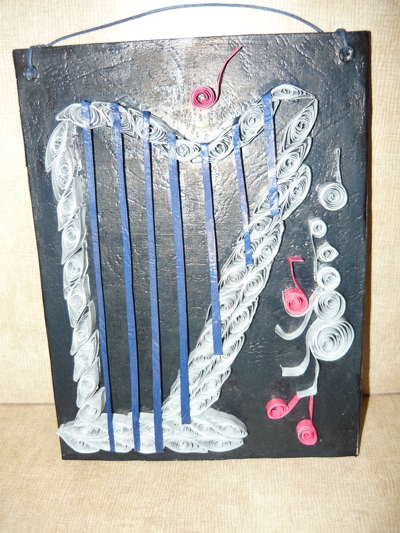 Dorina: Instrumente muzicale din quilling