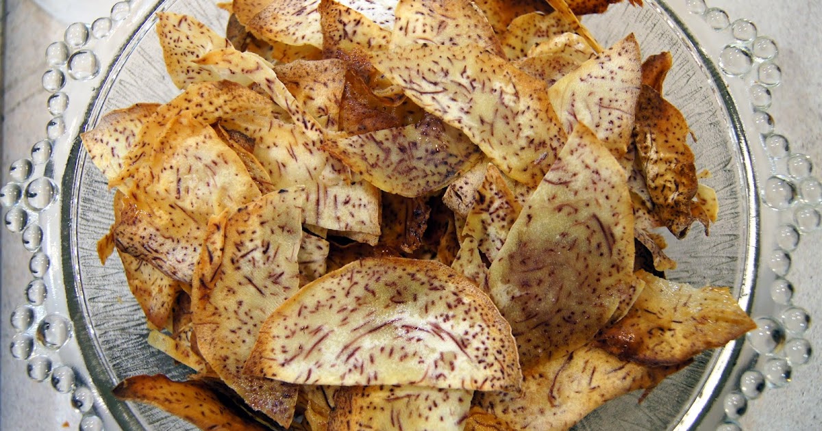 Mashed Thoughts: Make Your Own Taro Chips