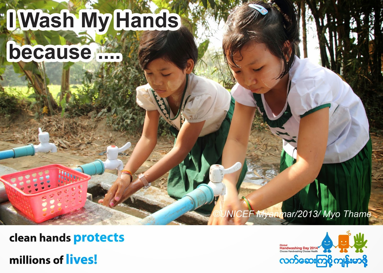UNICEF Myanmar: Choose handwashing, choose health