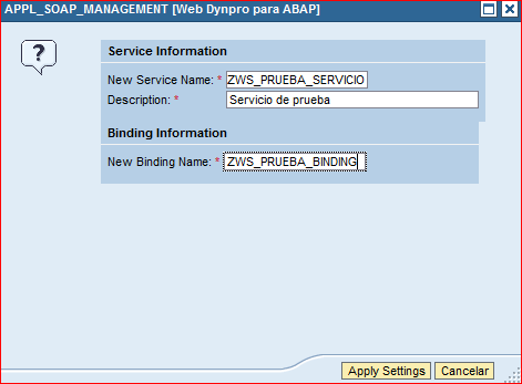 Webservices (II): service providers | Blog de SAP
