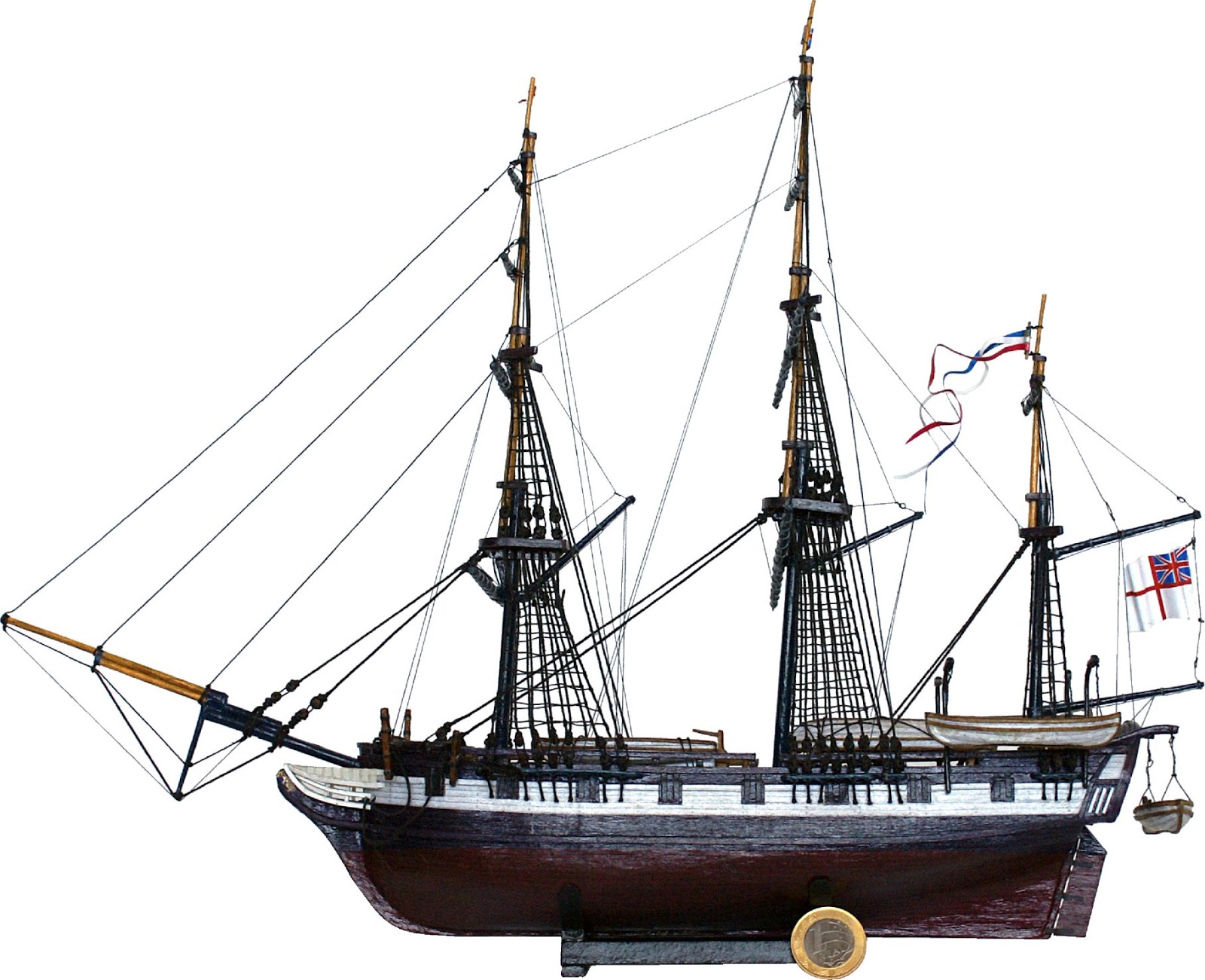 HMS Beagle - 1820 ~ Barcos Recife
