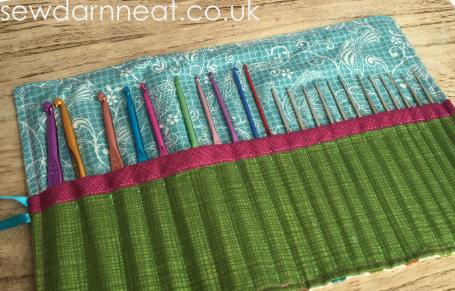Sew: Crochet Hook Roll - Sew Darn Neat | Sewing Blog