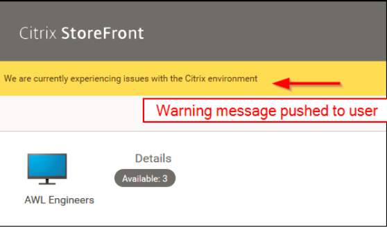 Customizing StoreFront with AWL-Citrix-Storefront