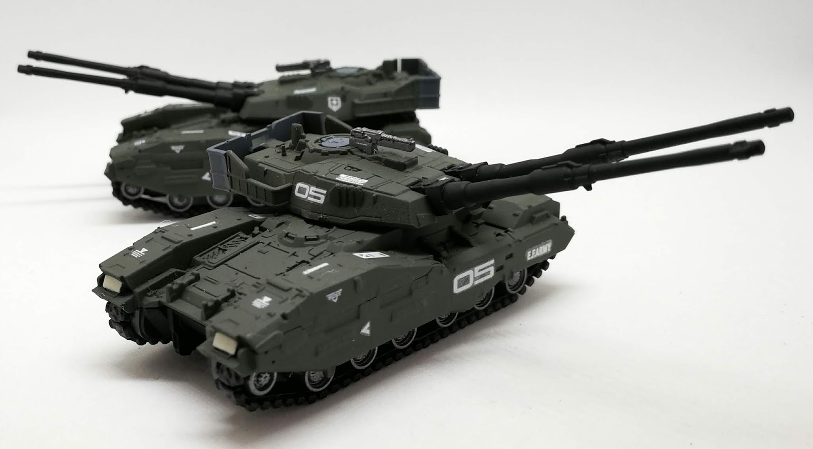 Gunplanerd: [GALLERY] Bandai HGUC 1/144 M61A5 Main Battle Tank (Painted ...