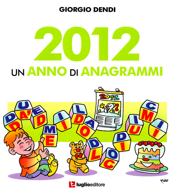 FANY - BLOG: Un libro di anagrammi di Dendi con la copertina di Moise
