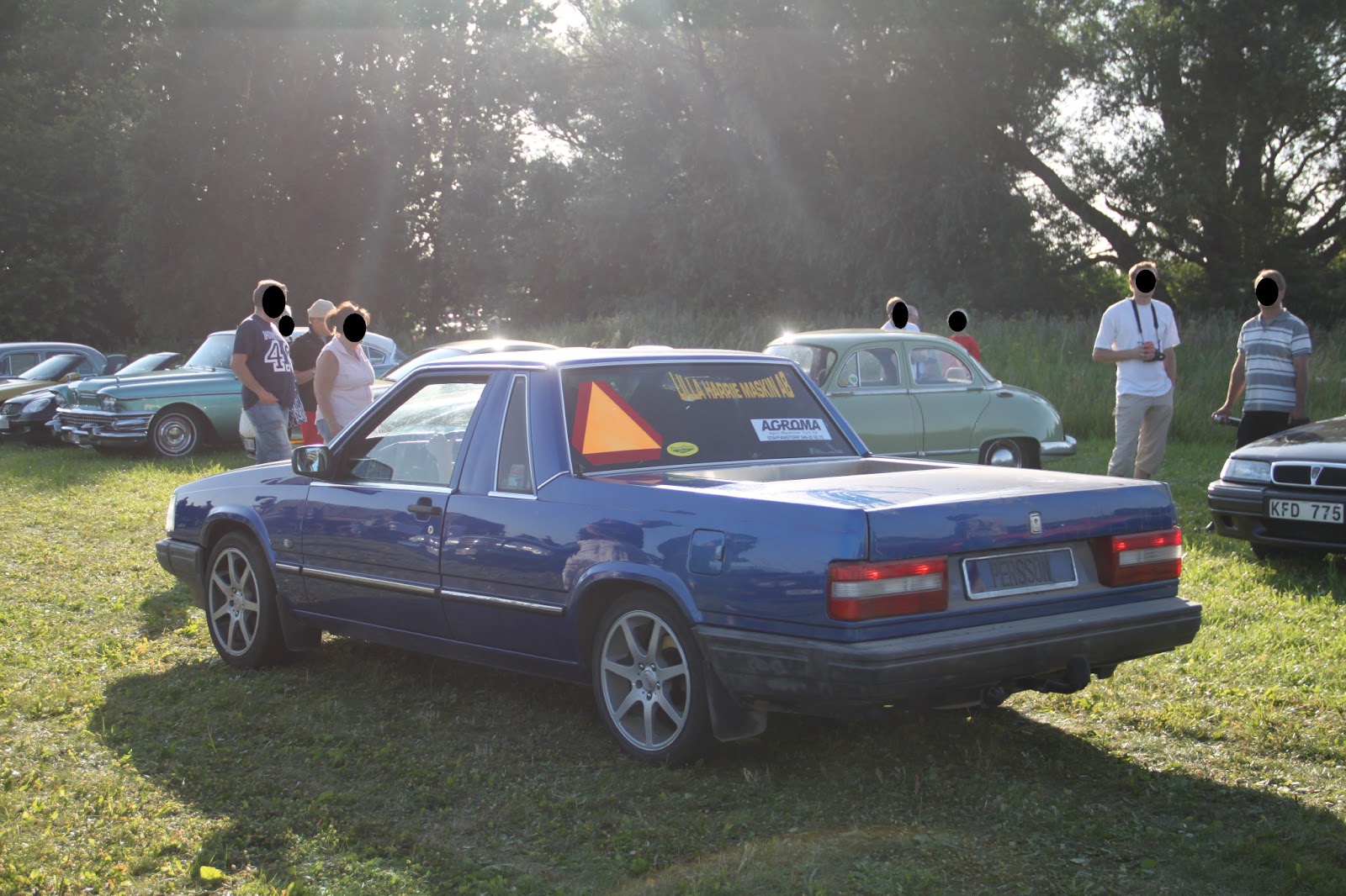 Epa- & A-traktorer: Volvo 744 - Kapad (100de spottade traktorn!)