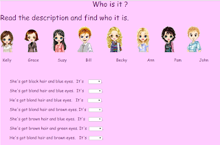 FOURTH COURSE: Describing people games