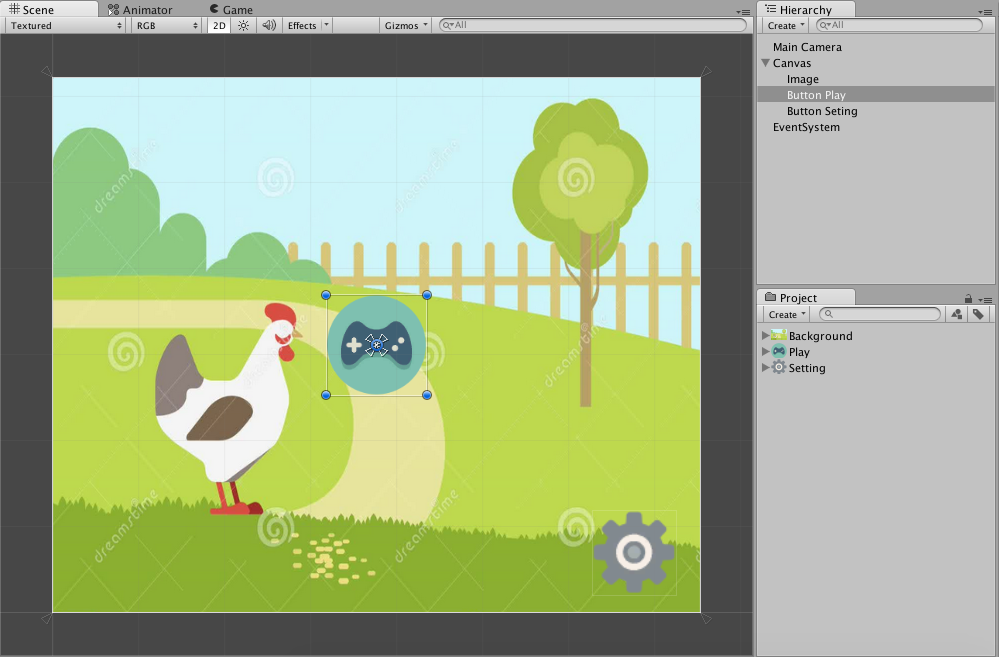 Membuat UI Image Sederhana New UI System Unity 4.6 - Belajar Membuat Game
