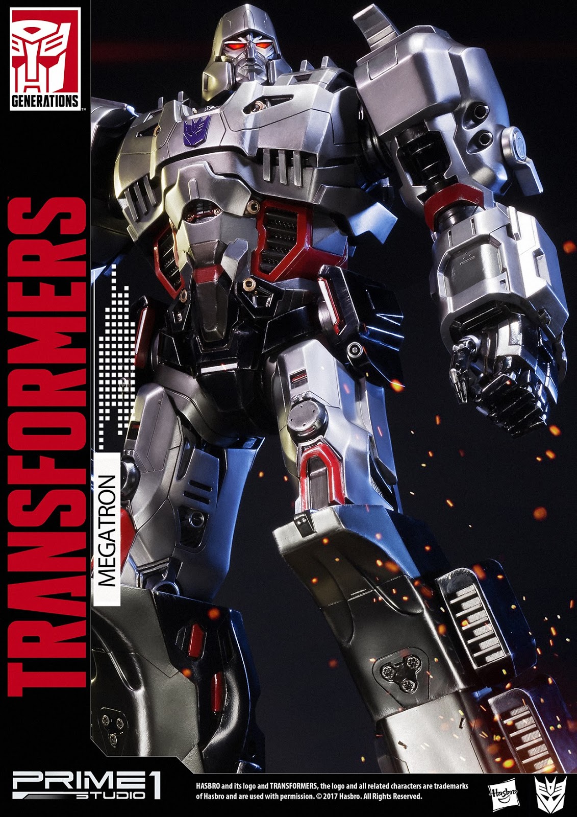 A R T I C U L A T E - M E: Prime 1 Studio Transformers G1 Megatron Statue
