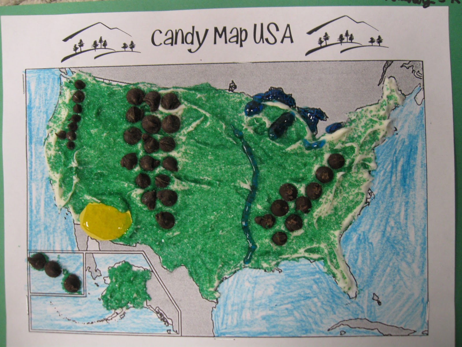 A Day in 3K: Candy Map USA