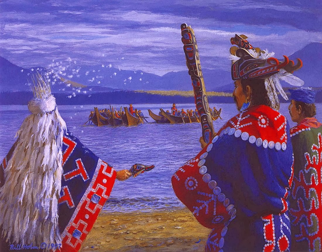 Amerindian: Творби на Бил Холм (Bill Holm's art)
