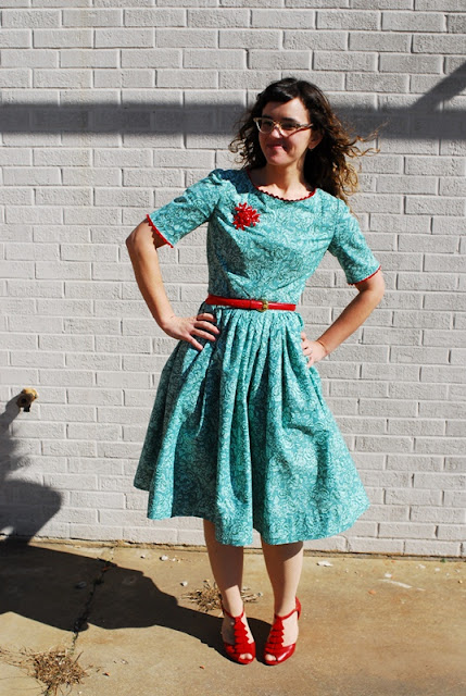 Fern Frisbie: Ric Rac Dress