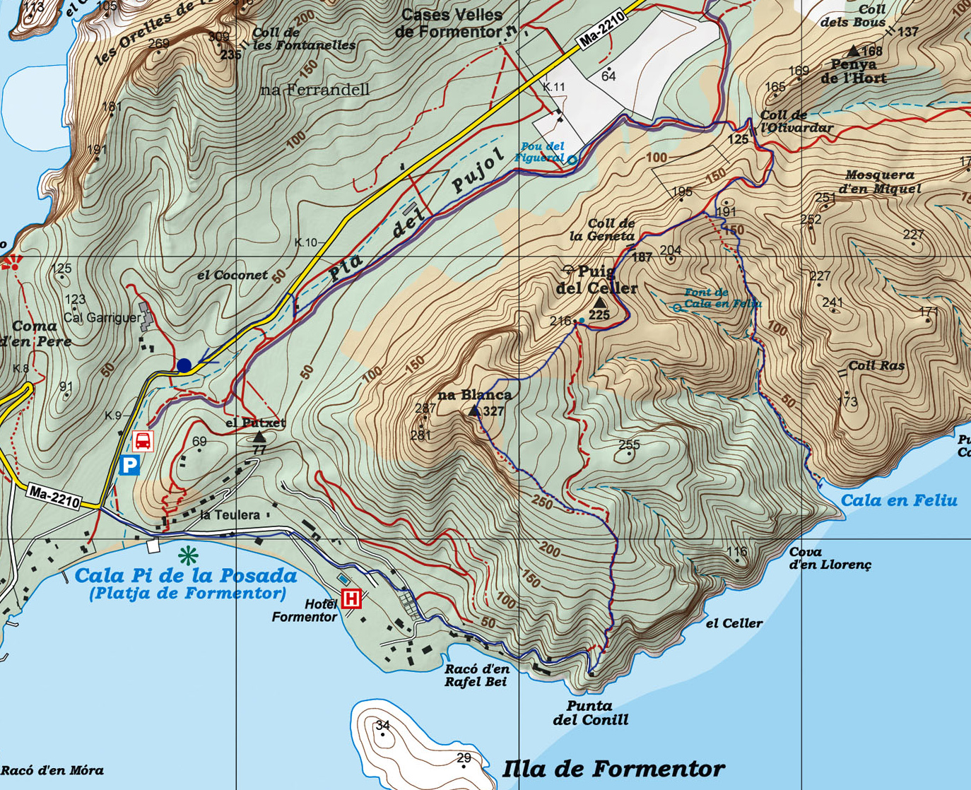 A l'ombra del voltor: Na Blanca i cala en Feliu