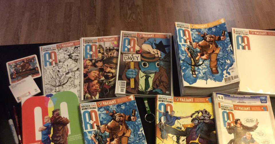 ComicsDC: Today: Roberts at X-Ray Comics