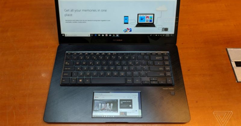 Asus Unveiled World's First Laptop That Replaced Touchpad with 5.5 ...